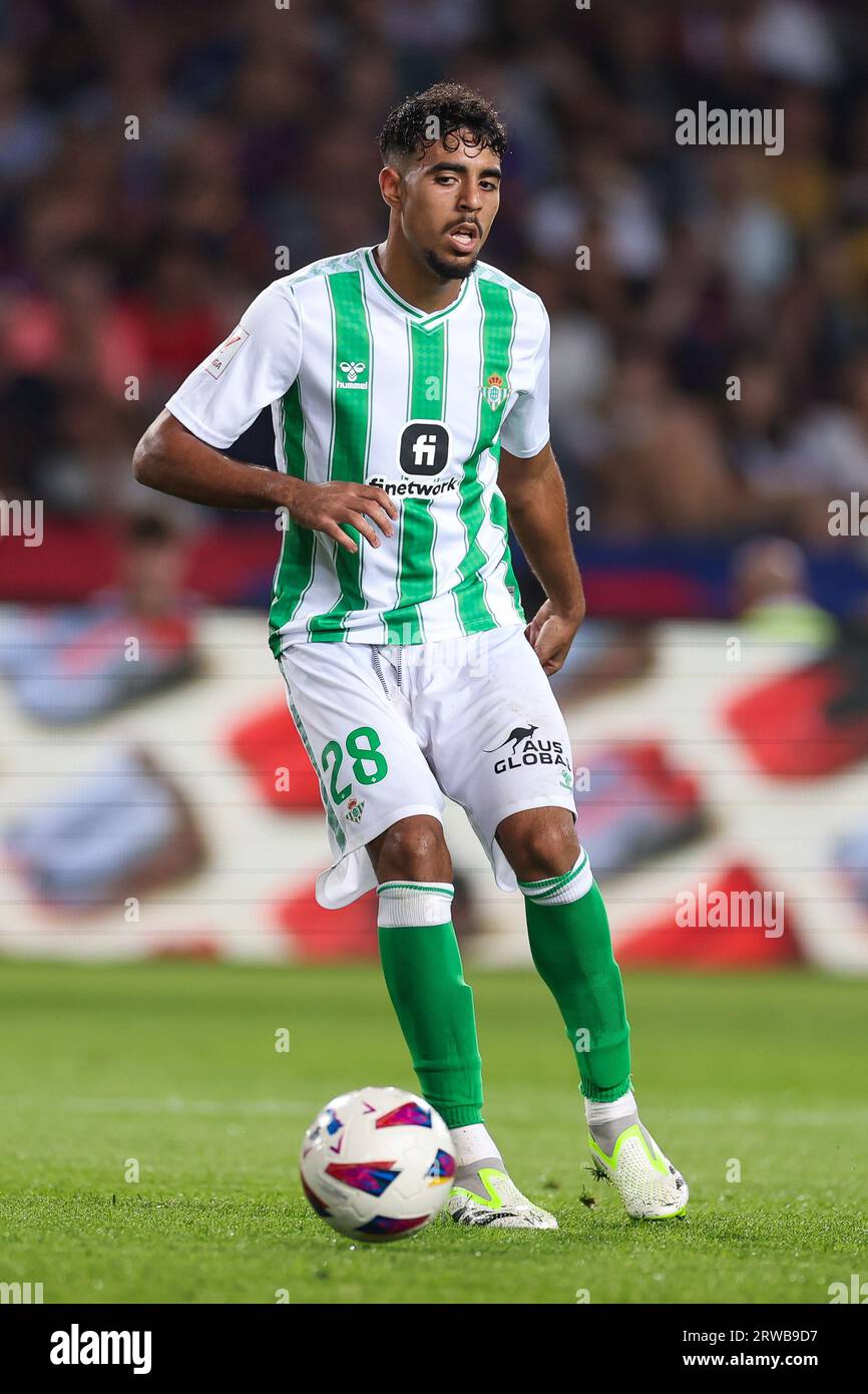 Barcelona, Spain. 16th Sep, 2023. Chadi Riad of Real Betis in action ...