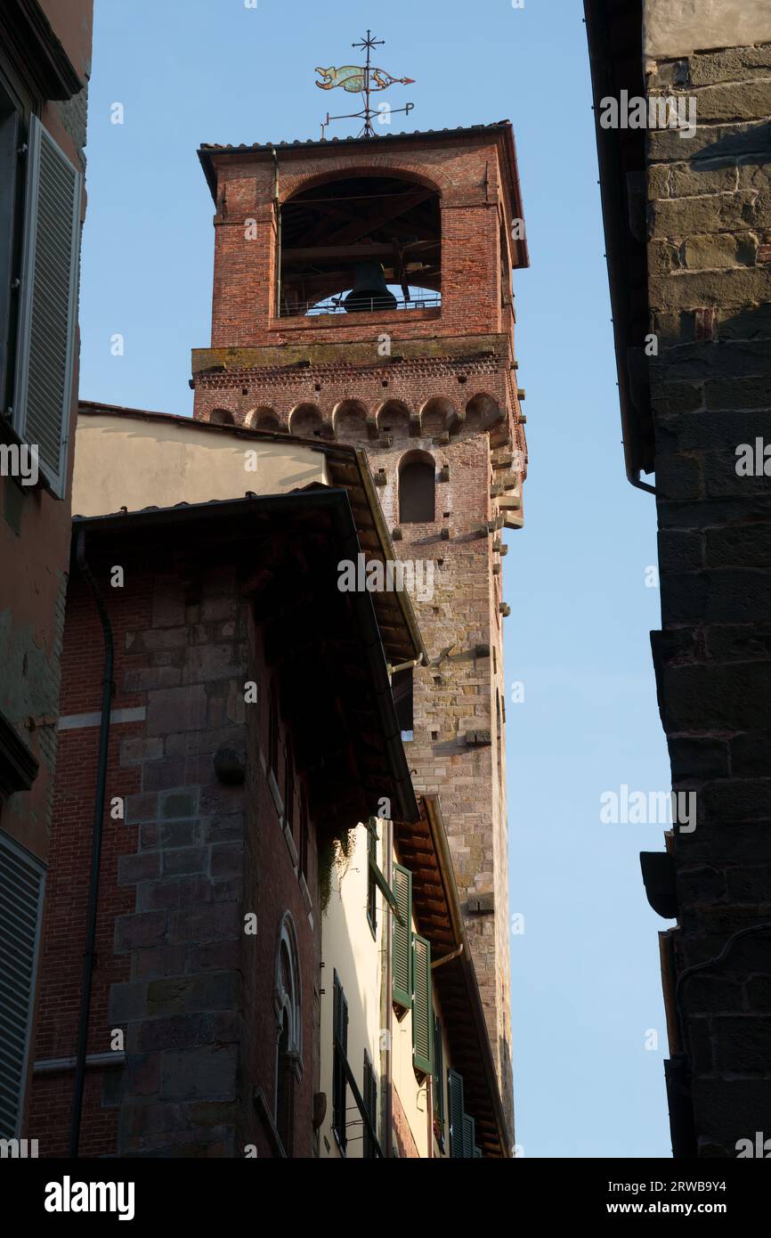 Exterior of historic buildings of Lucca, Tuscany, Italy Stock Photo - Alamy