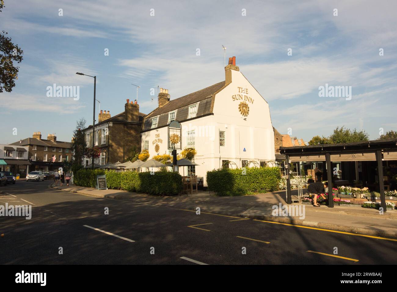 The Sun Inn public house, Barnes, London, SW13, England, UK Stock Photo ...