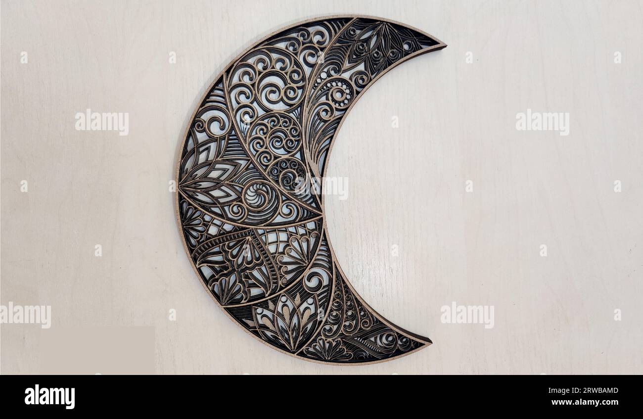 Laser cutting machine cnc wood Stock Vector Images - Alamy