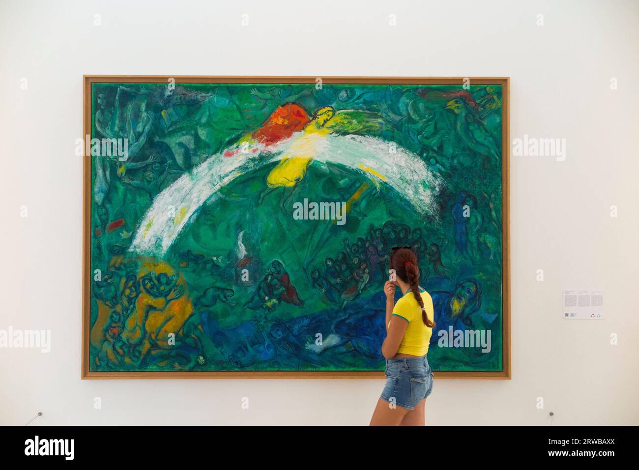 Visit all views Marc Chagall's 'Noé et l'arc-en-cie' (Noah and the ...