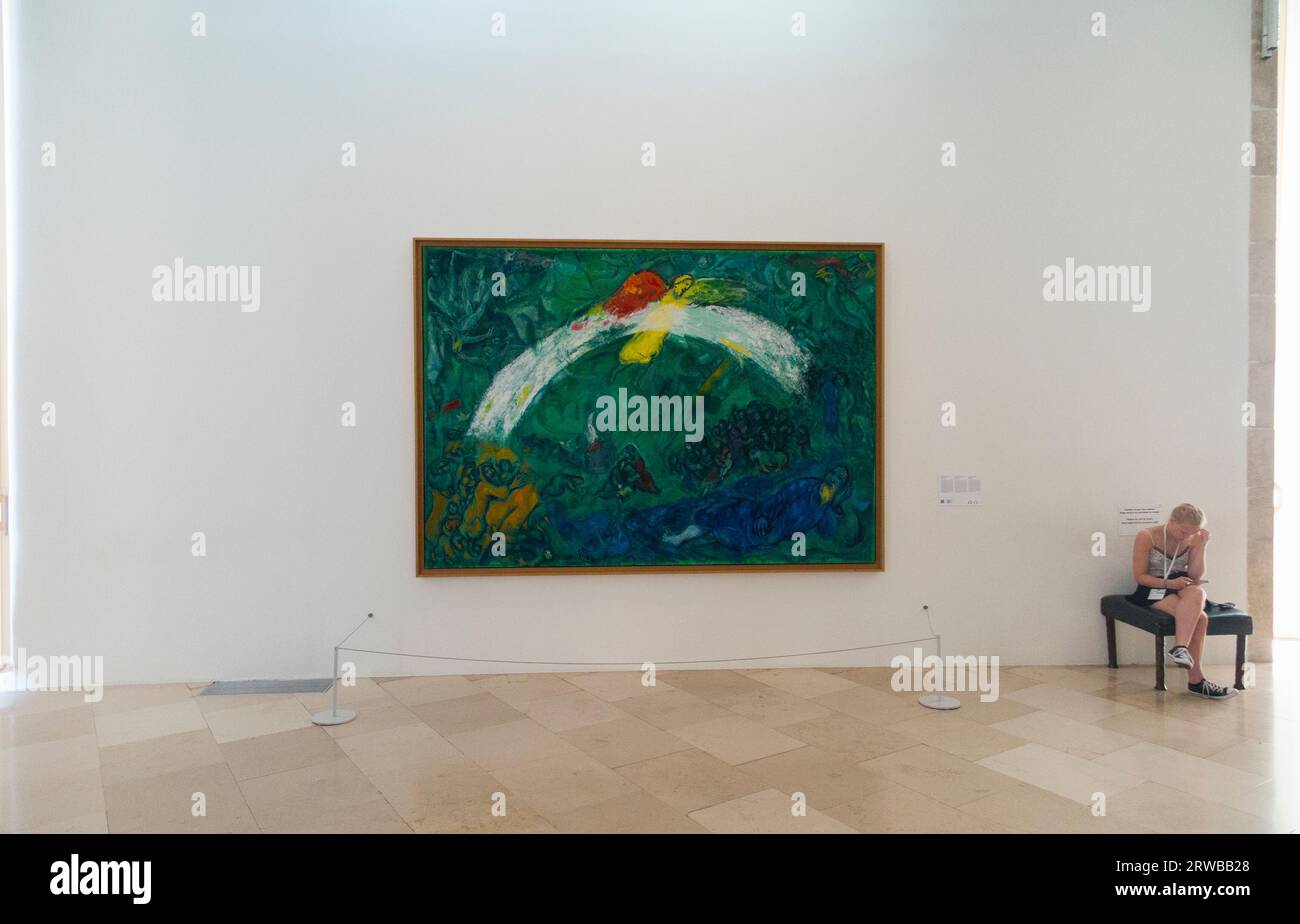 Marc Chagall's 'Noé et l'arc-en-cie' (Noah and the Rainbow) 1961-1966 ...