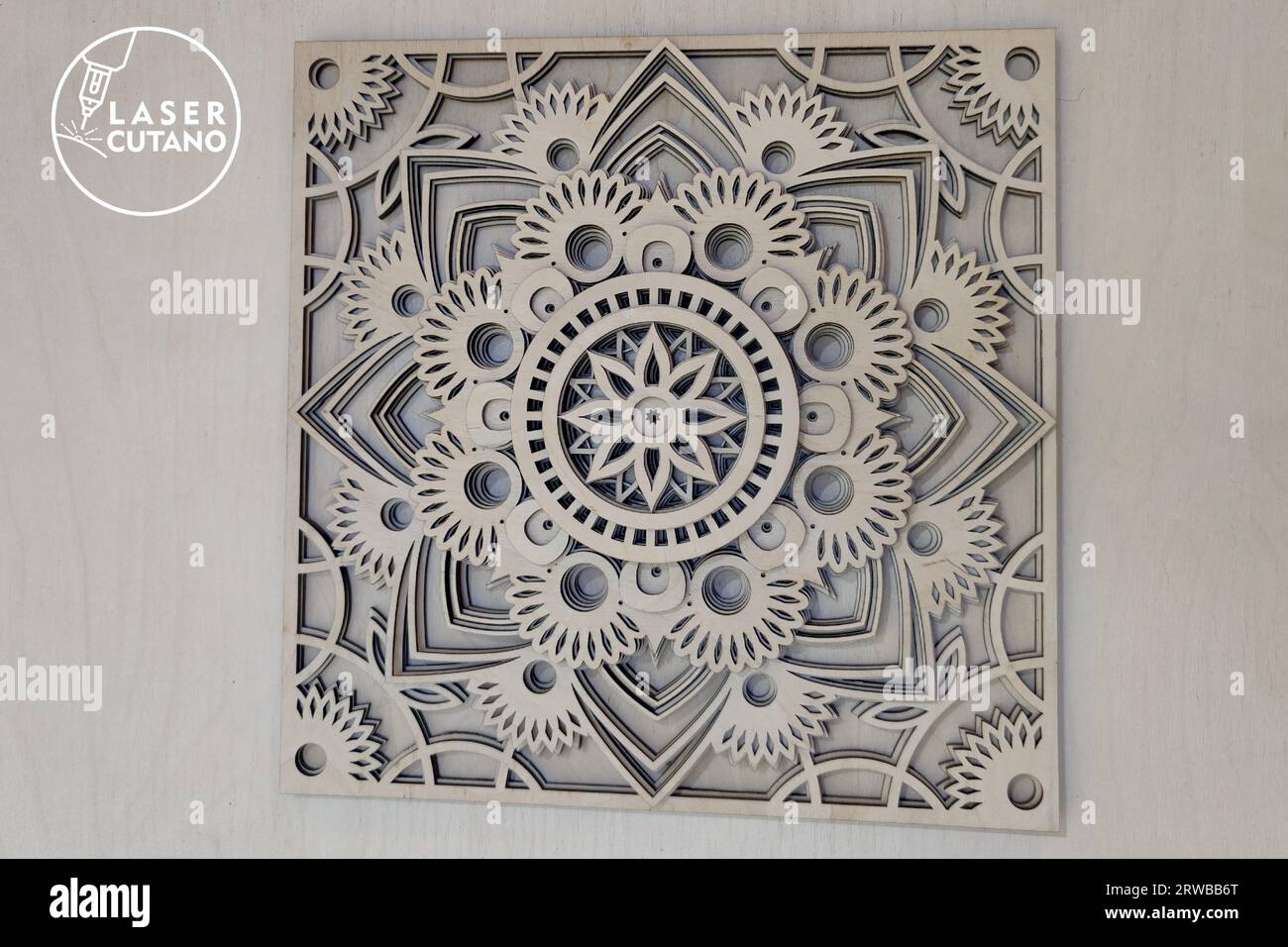 A mandala laser cut file is a digital design file that is used to ...