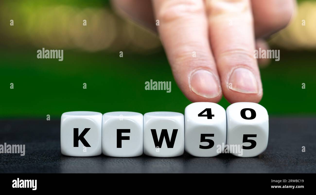 Symbol for the Efficiency House standards for new buildings in Germany ...