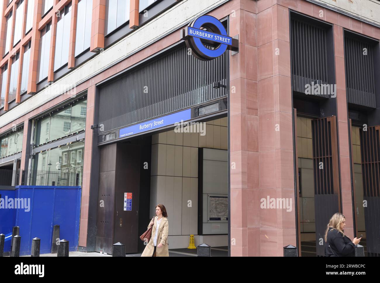 Bond Street station has been transformed into Burberry Street station ...