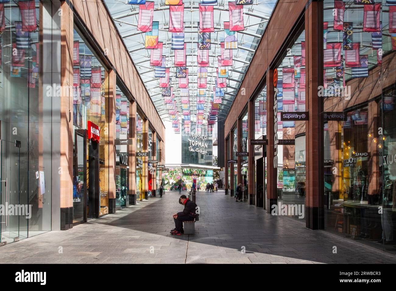 Princesshay indoor shopping centre Exeter city, Devon Stock Photo - Alamy