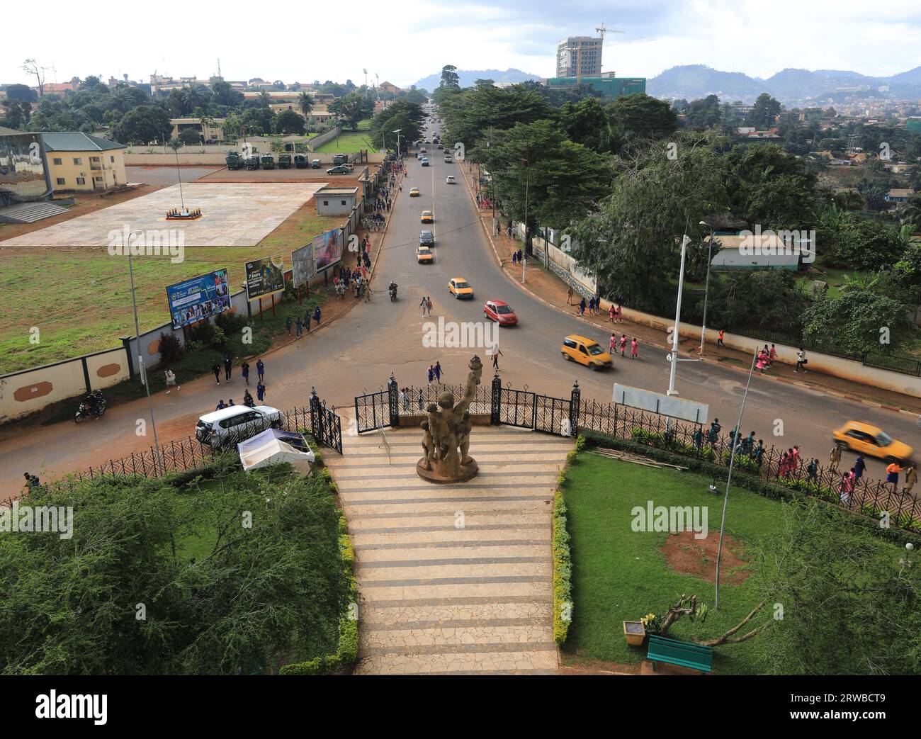 Photo of the capital of cameroon hi-res stock photography and images ...