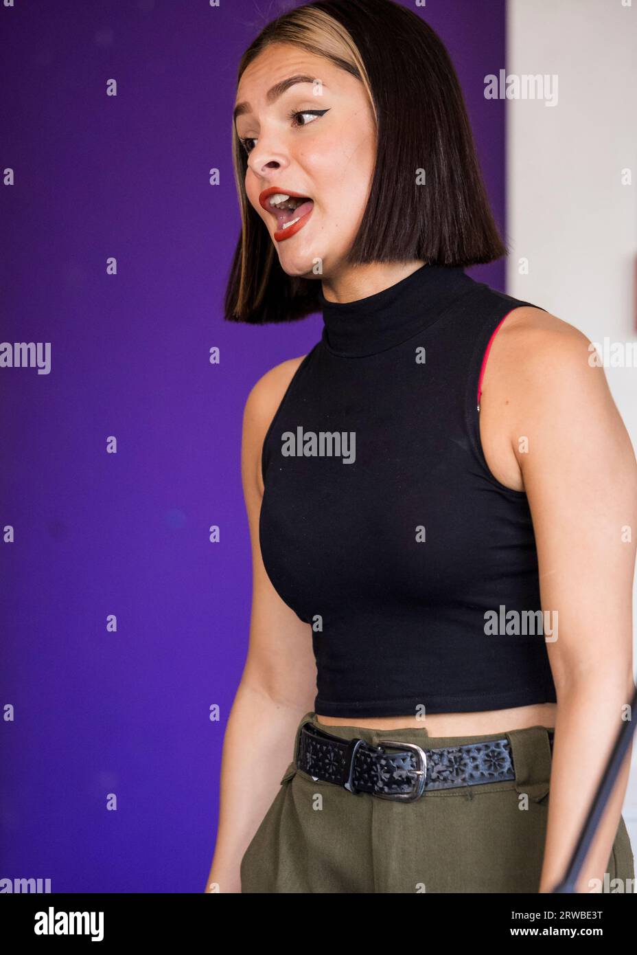 Jaina Brock Patel and Elysia Costanzo recording West End New Friends ...