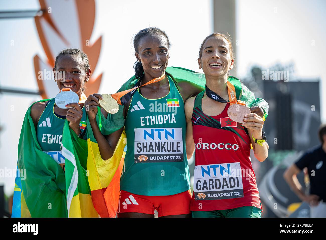Amane Beriso SHANKULE ,Gotytom GEBRESLASE and Fatima Ezzahra GARDADI ...
