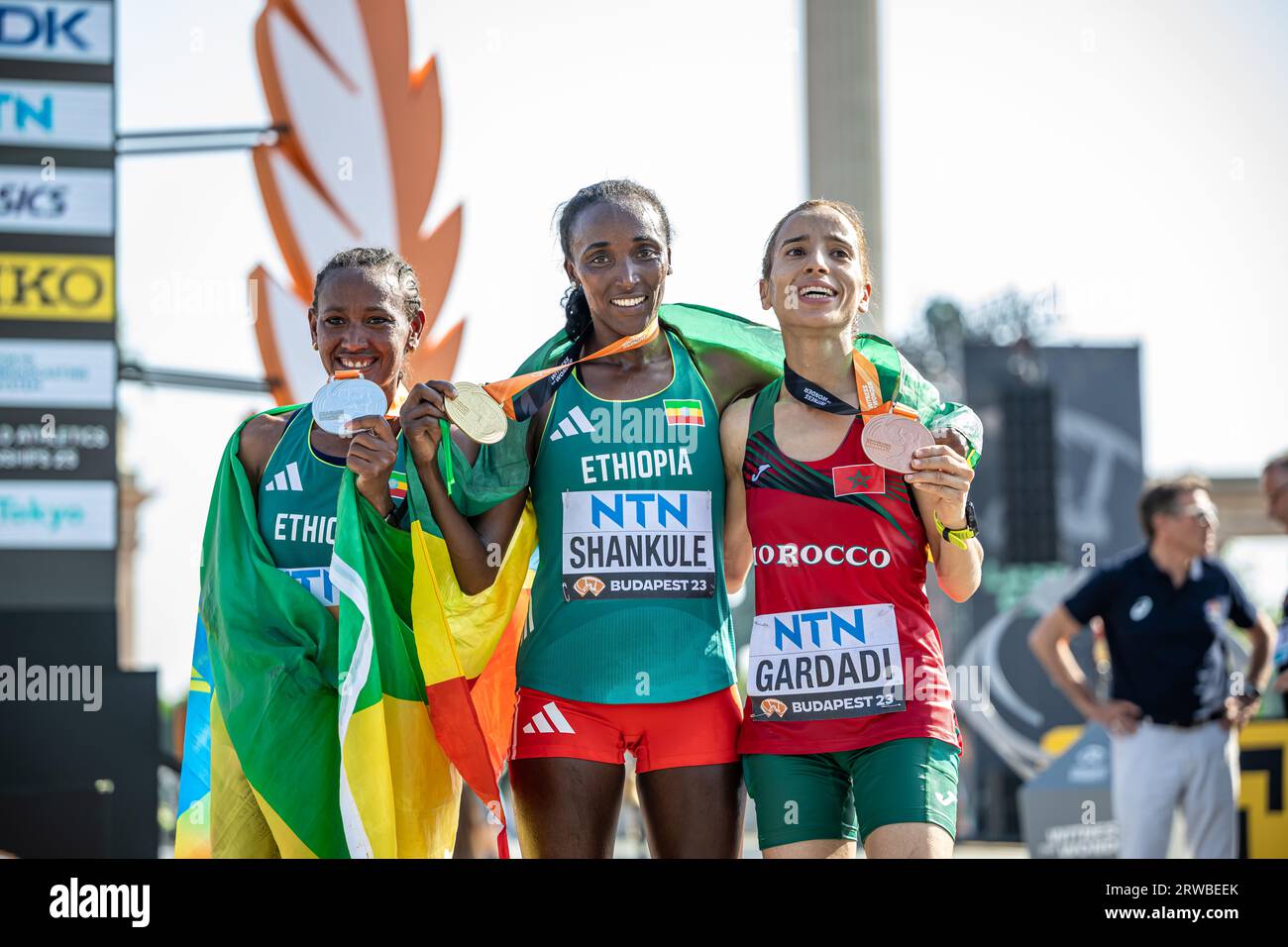 Amane Beriso SHANKULE ,Gotytom GEBRESLASE and Fatima Ezzahra GARDADI ...