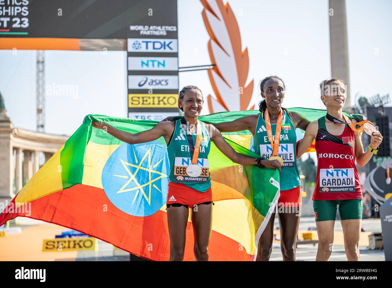 Amane Beriso SHANKULE ,Gotytom GEBRESLASE and Fatima Ezzahra GARDADI ...