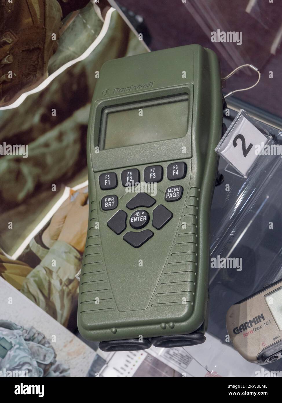 A Rockwell Collins PLGR II Military GPS (SPGR), 1997, used by the ...