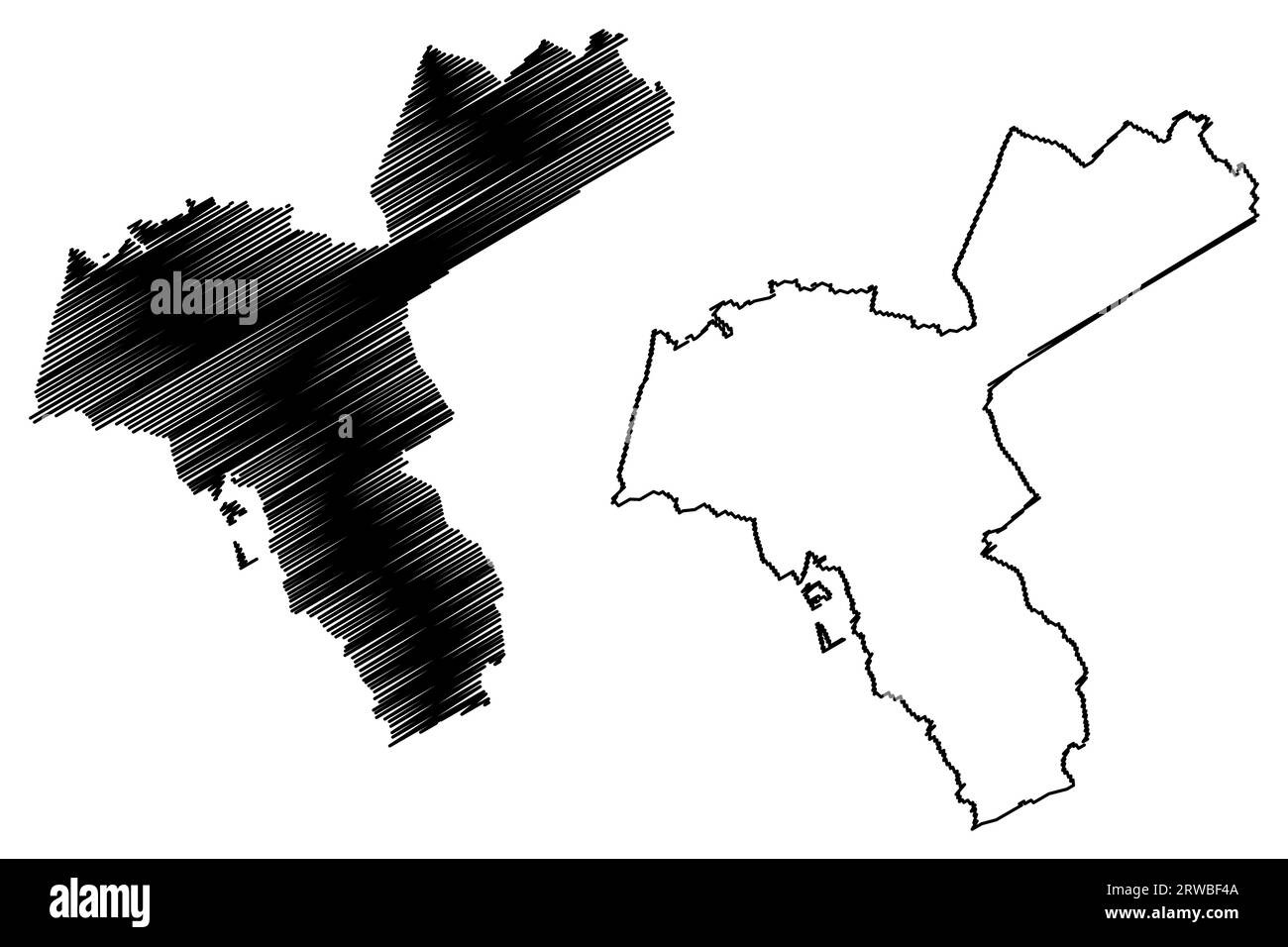 Groningen city and municipality (Kingdom of the Netherlands, Holland ...