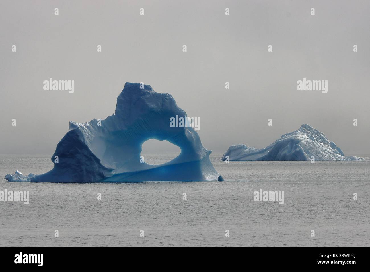 Icebergs in Disko Bay, Greenland Stock Photo - Alamy