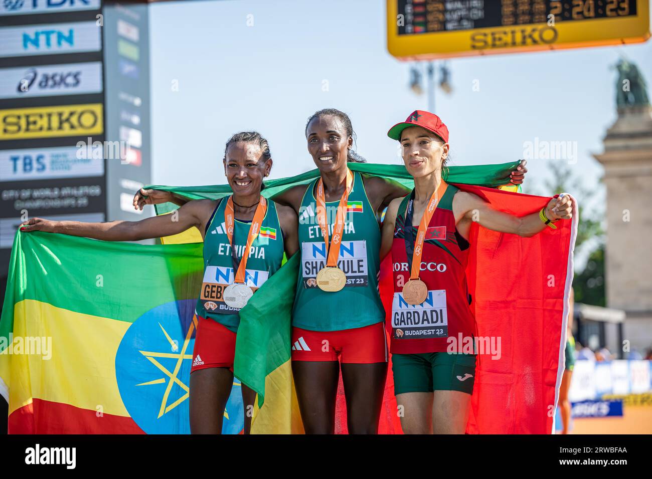 Amane Beriso SHANKULE ,Gotytom GEBRESLASE and Fatima Ezzahra GARDADI ...