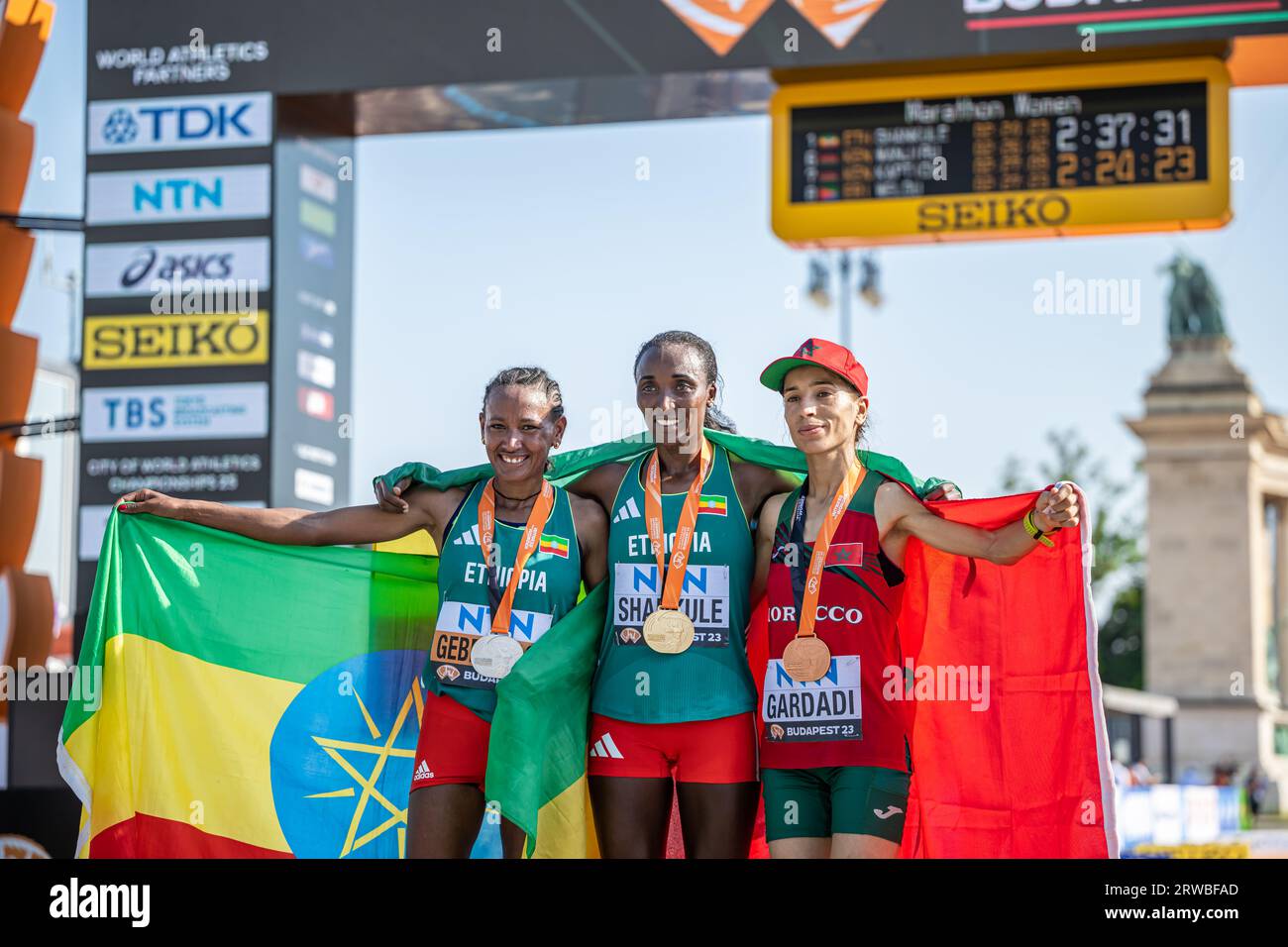 Amane Beriso SHANKULE ,Gotytom GEBRESLASE and Fatima Ezzahra GARDADI ...