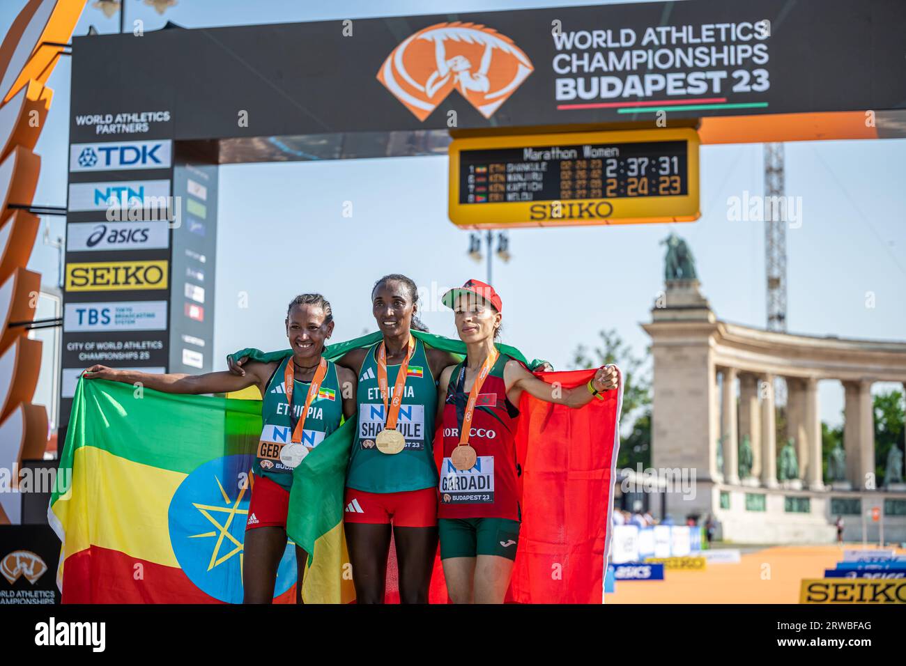 Amane Beriso SHANKULE ,Gotytom GEBRESLASE and Fatima Ezzahra GARDADI ...