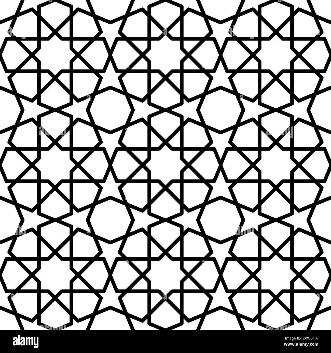 Mashrabiya Arabesque Arabic pattern or seamless islamic background ...