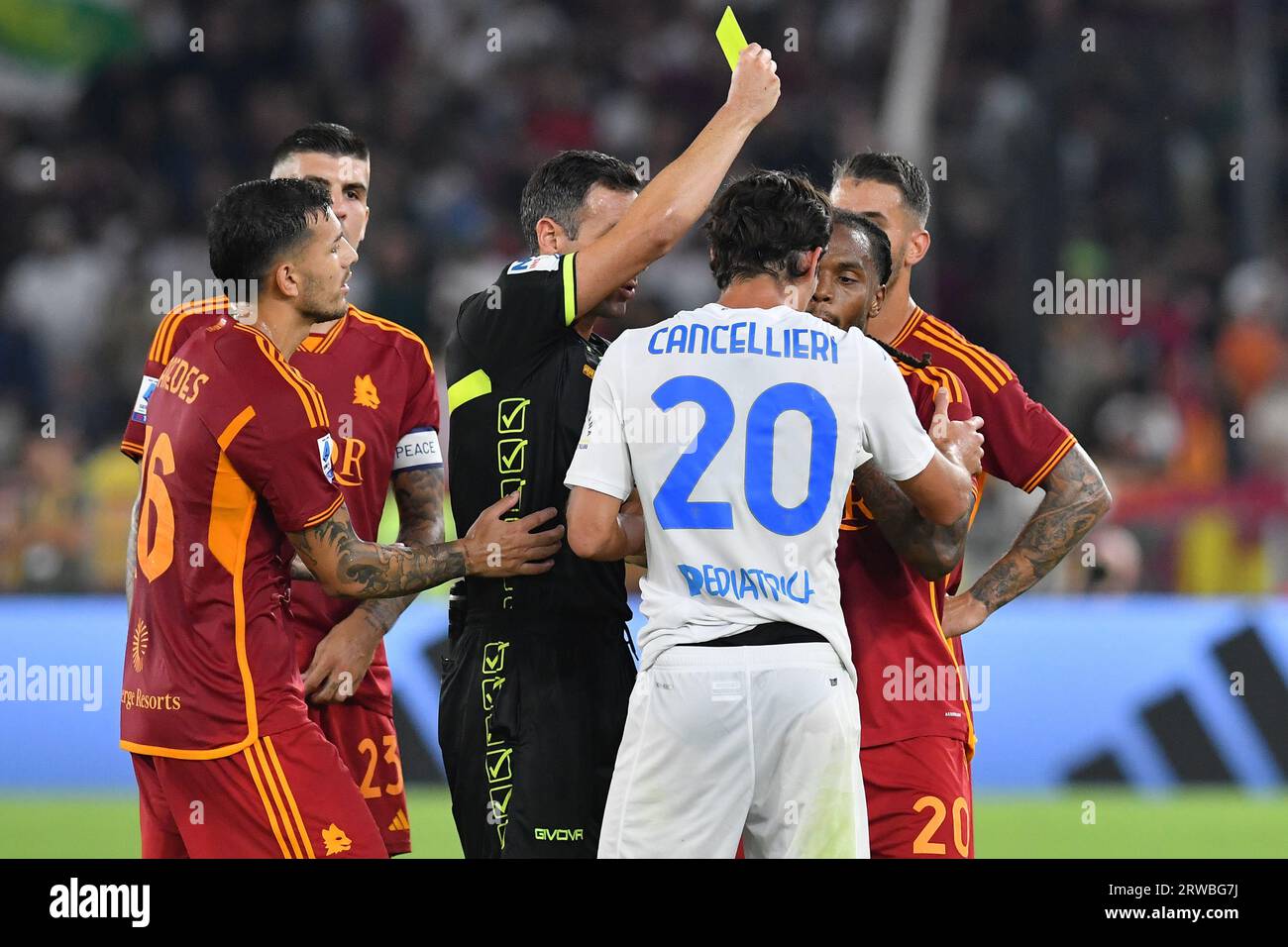 Stadio Olimpico, Rome, Italy. 17th Sep, 2023. Serie A Football; Roma ...