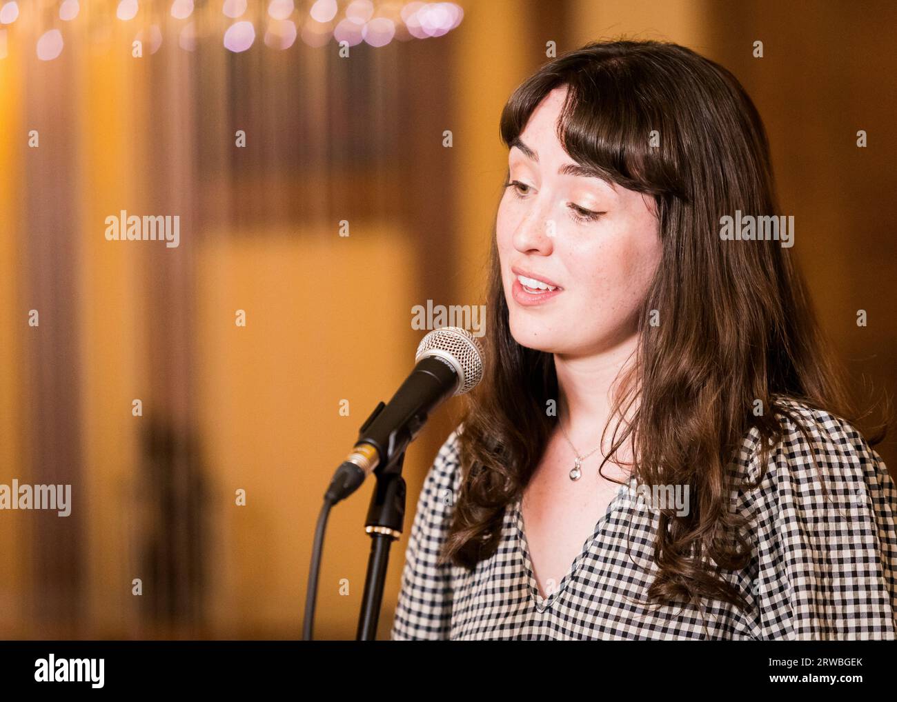 Ellie Skye and Laura Hickie recording West End New Friends at the ...