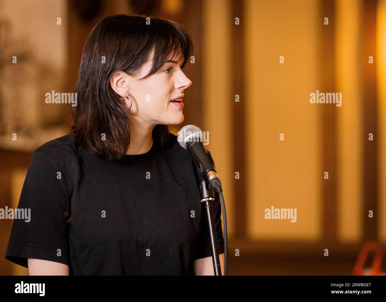 Ellie Skye and Laura Hickie recording West End New Friends at the ...