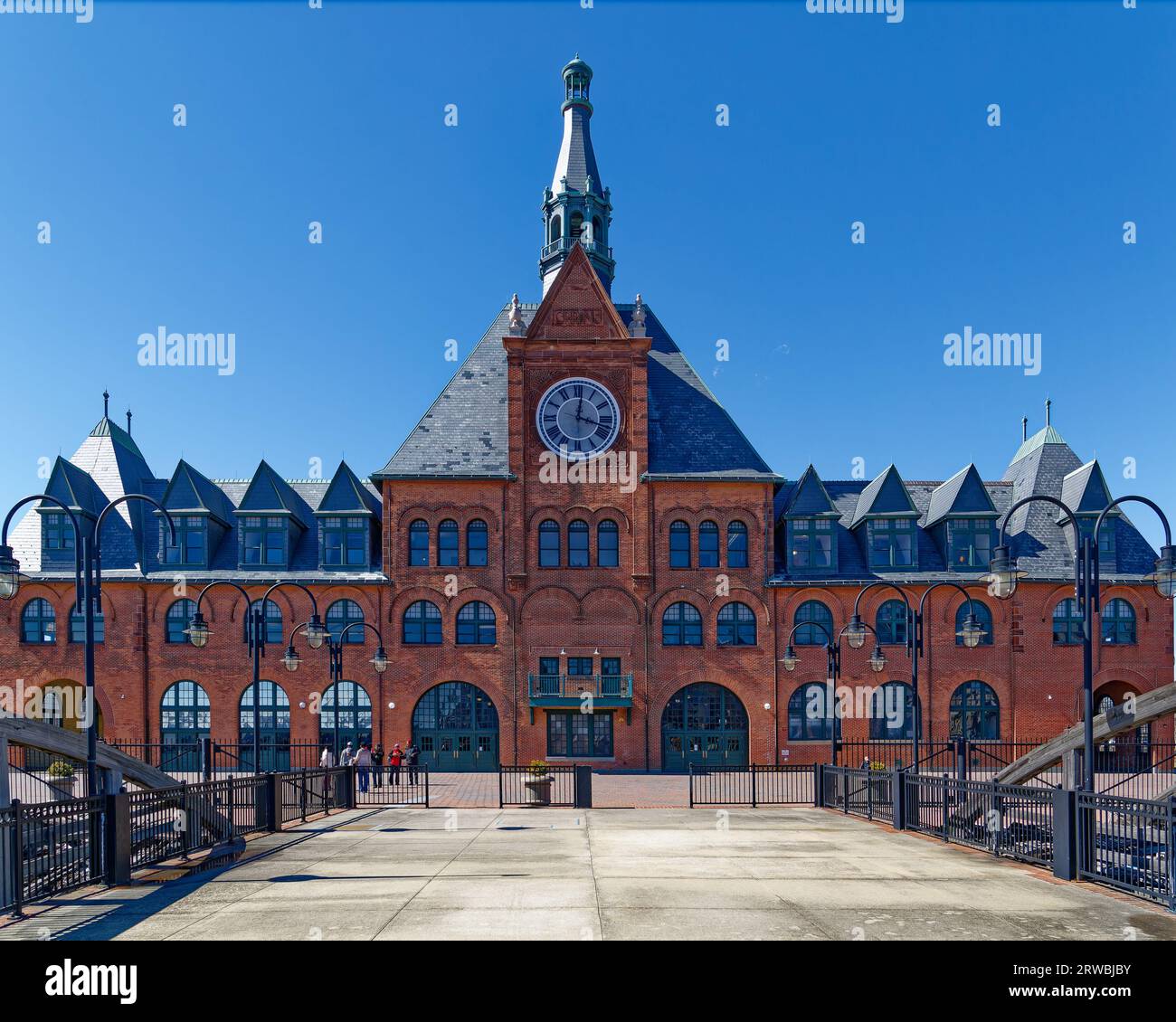 Central Railroad of New Jersey Terminal: Sixty-five thousand commuters ...