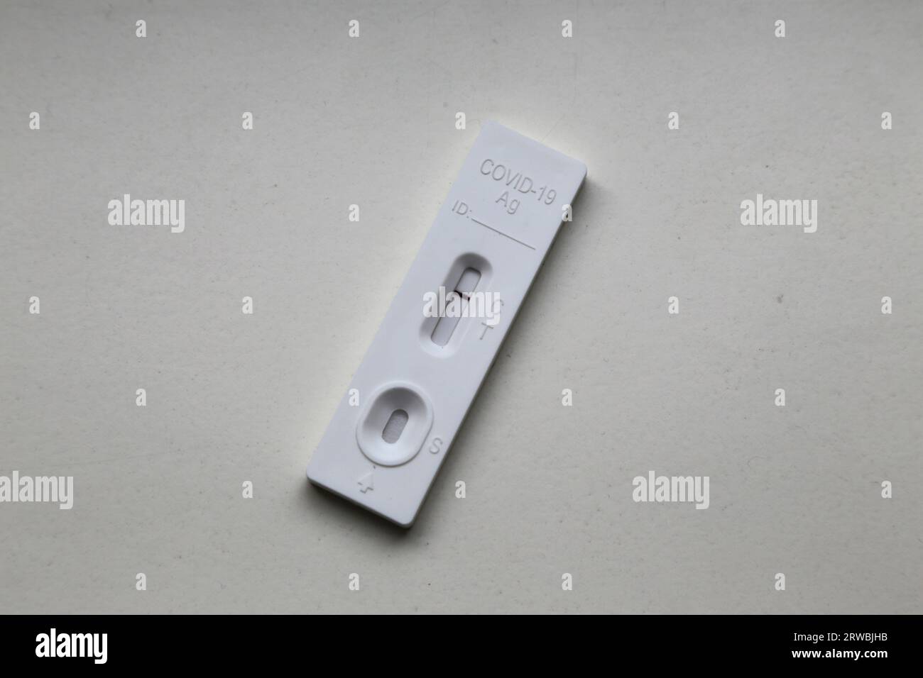 Corona antigen Rapid Test Kit, Self-test Stock Photo - Alamy