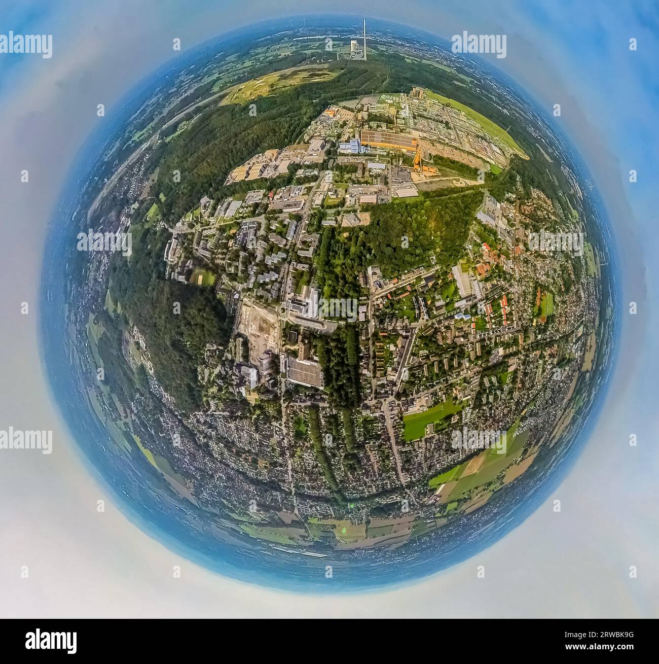 City view bergkamen mitte hi-res stock photography and images - Alamy