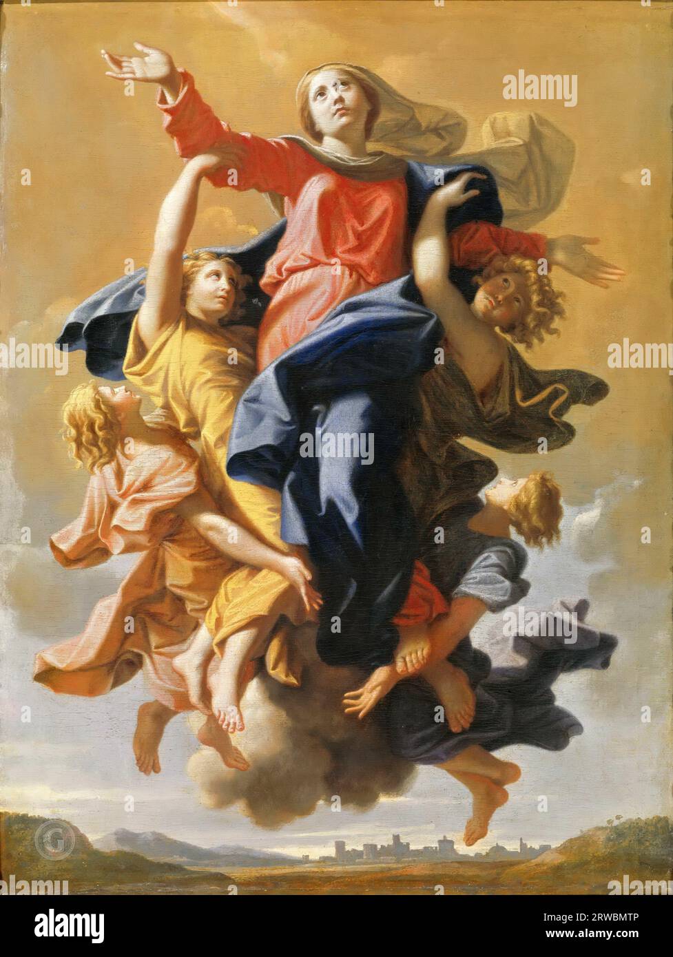 Virgen María Nicolas Poussinpoussin Nicolas Poussin
