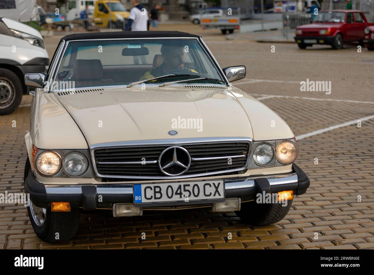 Sofia, Bulgaria - September 17, 2023: Autumn Retro Parade of Old or Vintage Cars, Retro Car ...