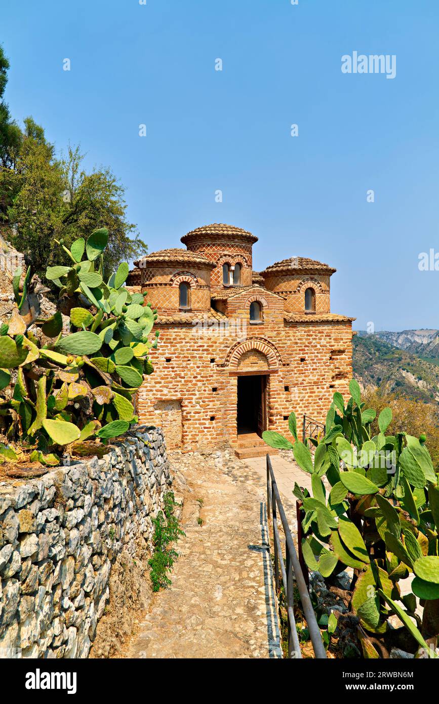 Stilo Calabria Italy. Cattolica di Stilo byzantine church Stock Photo ...