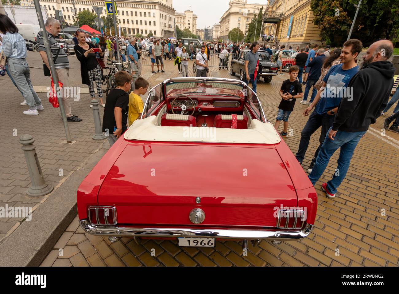 Sofia, Bulgaria - September 17, 2023: Autumn Retro Parade of Old or ...