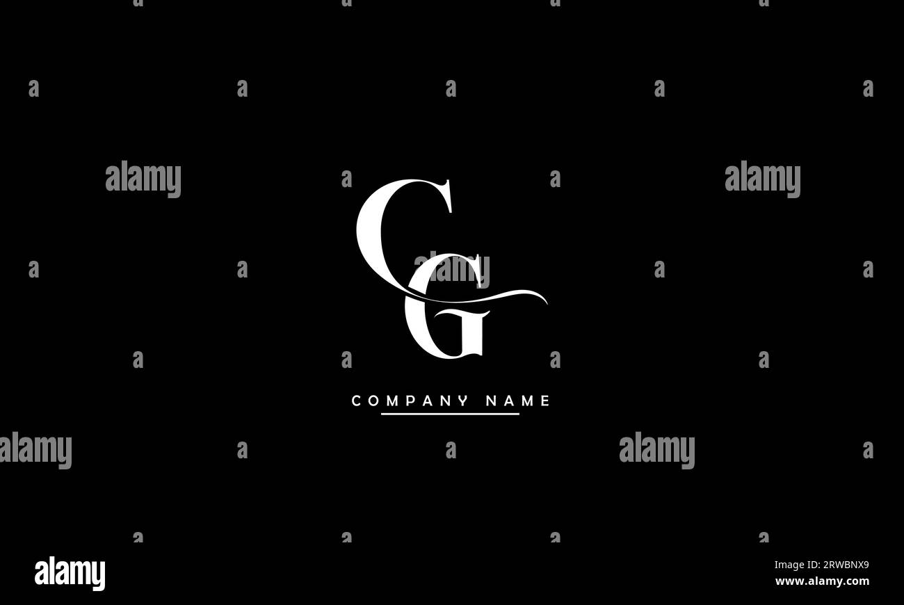 Logo letters vector vectors hi-res stock photography and images - Alamy