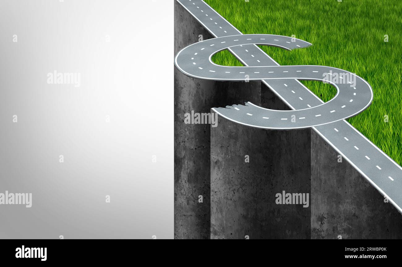 Business cliff or financial risk and dangerous fiscal challenges ...