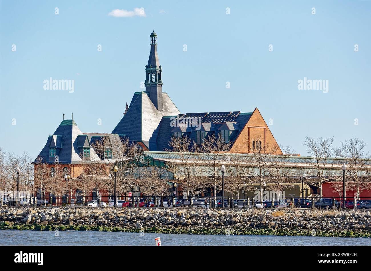 Central Railroad of New Jersey Terminal: Sixty-five thousand commuters ...