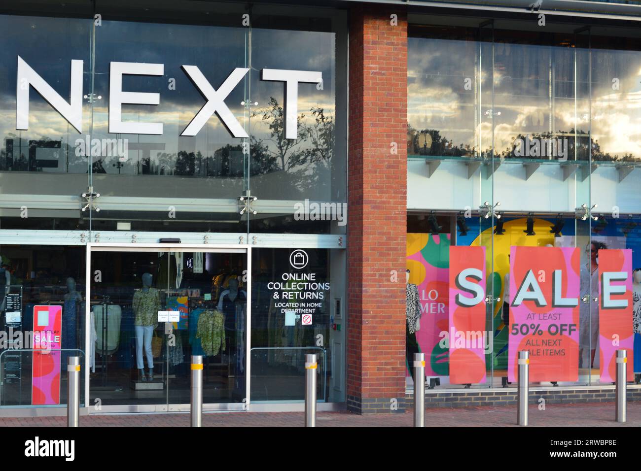 Next retail store Riverside Retail park Northampton UK Stock Photo - Alamy