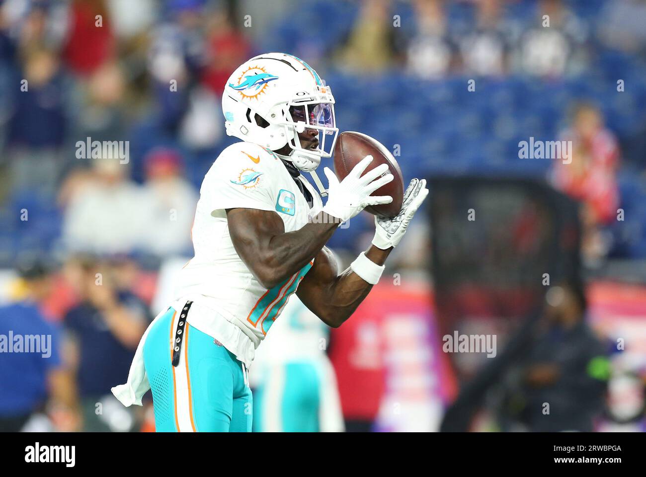 Foxborough, MA, USA. 17th Sep, 2023. MA, USA; Miami Dolphins wide ...
