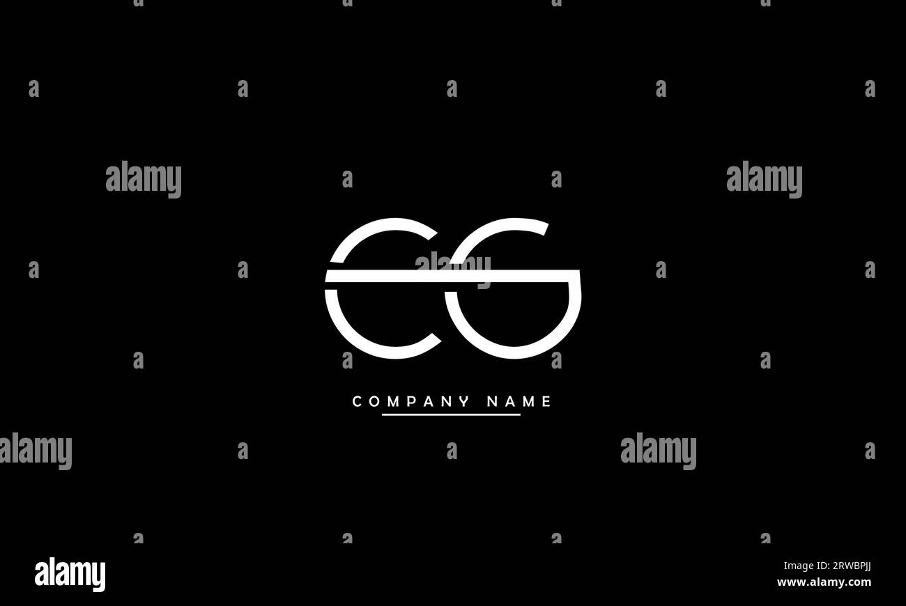 CG, GC Abstract Letters Logo Monogram Stock Vector Image & Art - Alamy