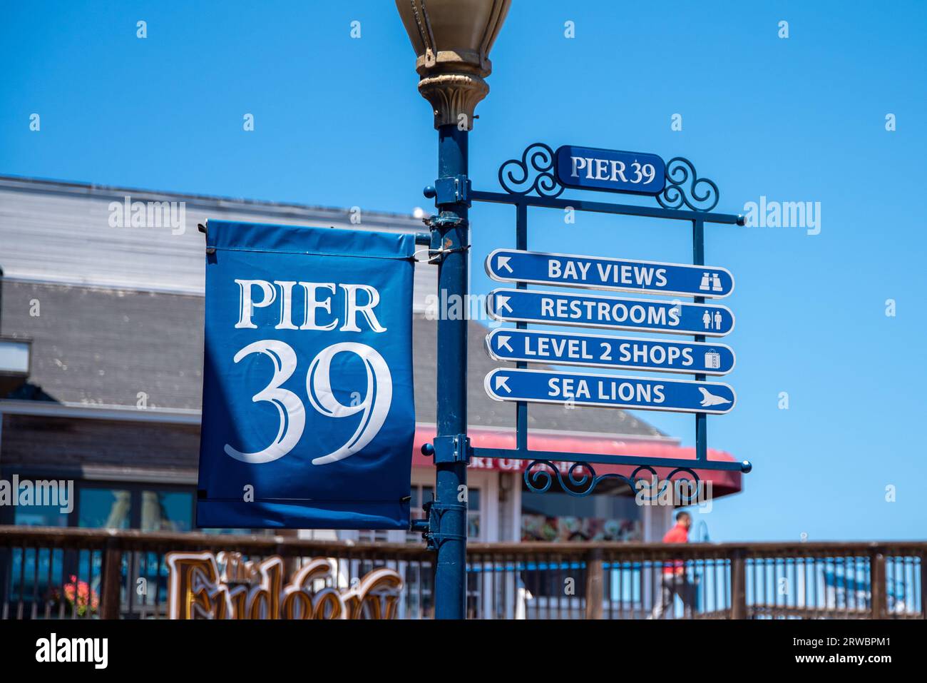 Pier 39 sign hi-res stock photography and images - Alamy