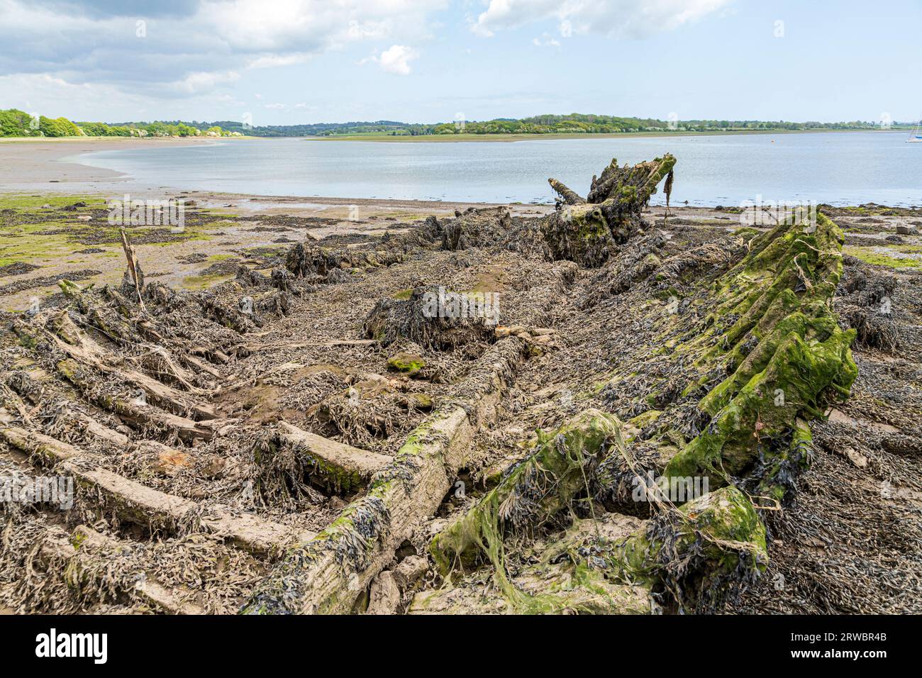 Lowestoft trawler "Helping Hand" (built 1921) laid up in Black Mixen ...