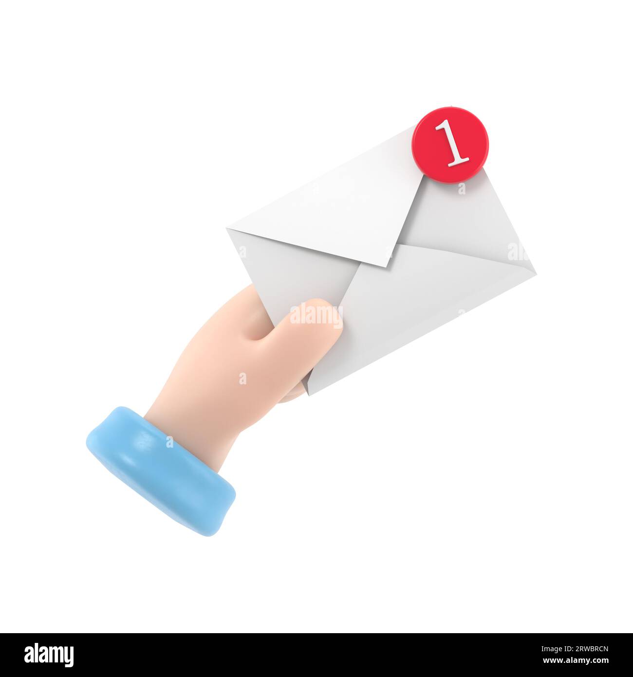 Received message concept. New,email incoming message,sms. Mail delivery ...