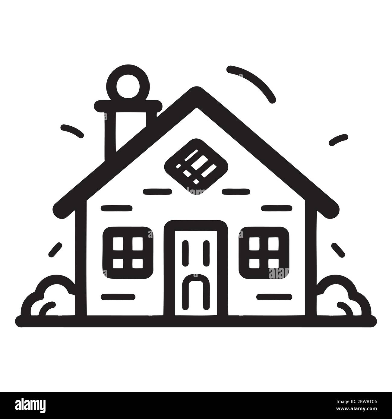 Home vector image to be used in web applications, mobile applications ...