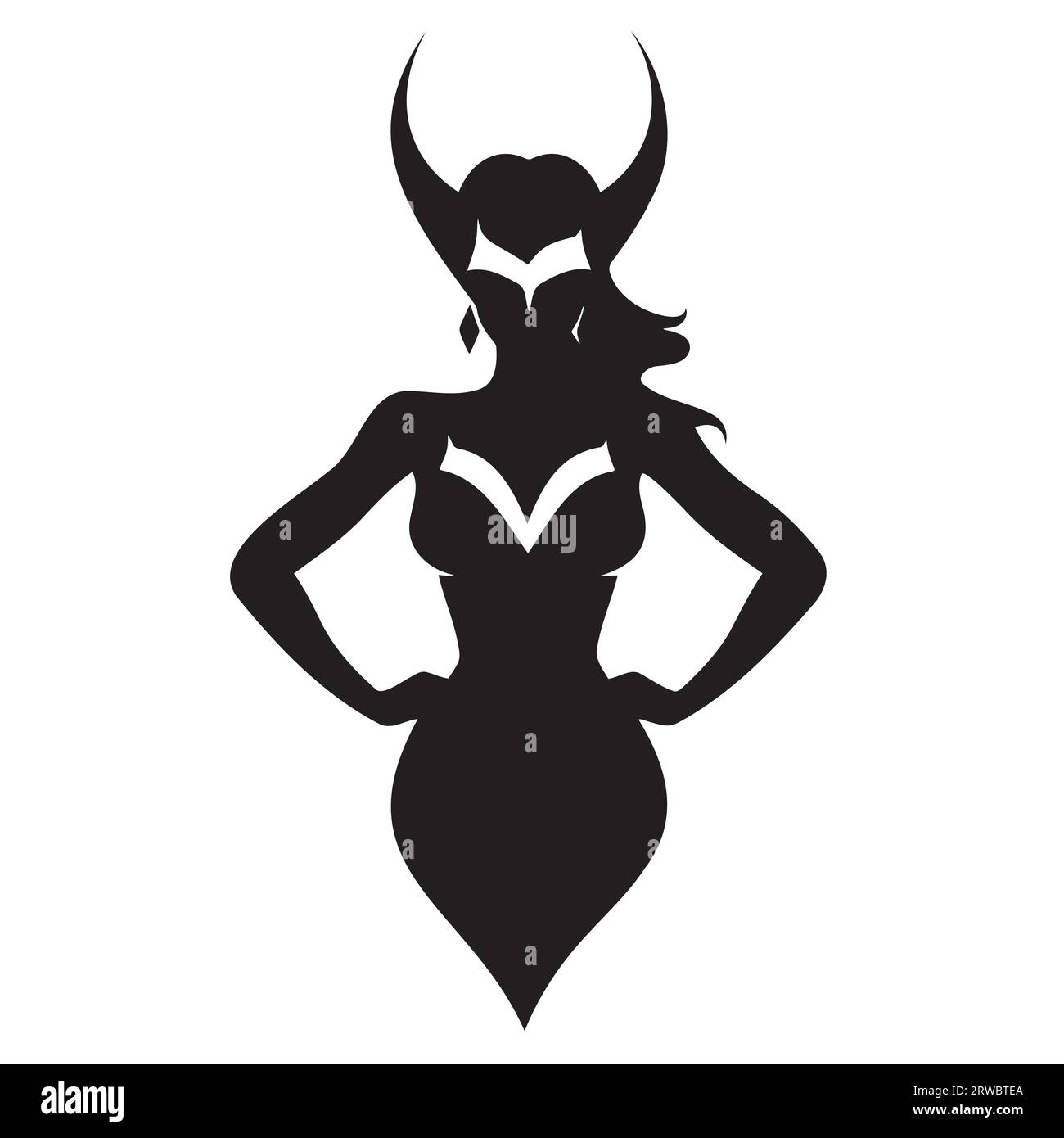 She Devil Silhouette