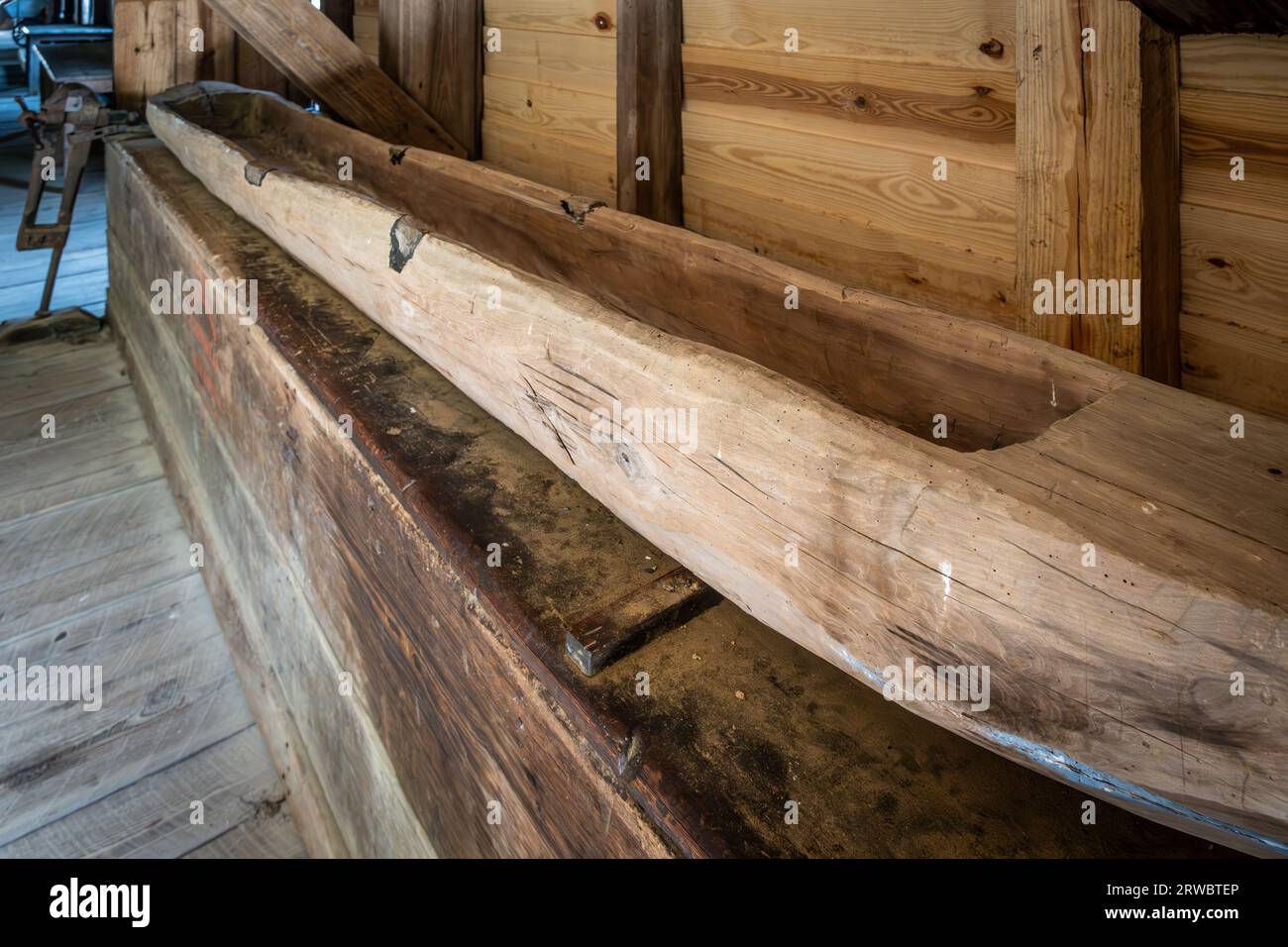 Dugout canoe display hi-res stock photography and images - Alamy