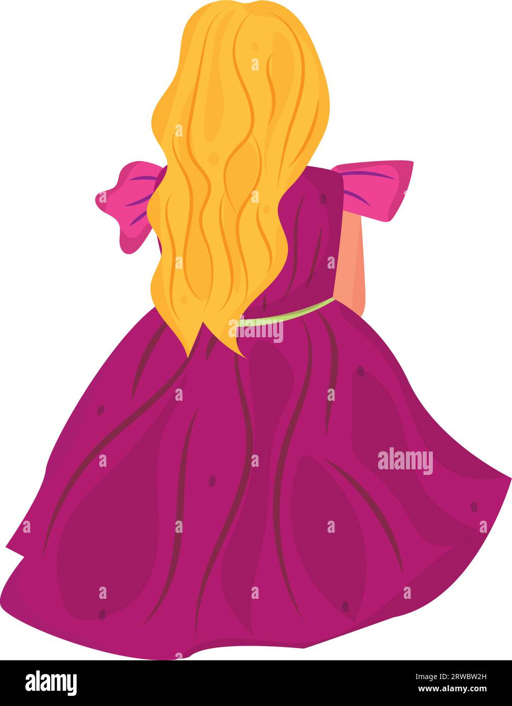 Isolated pretty girl character cartoon Vector Stock Vector Image & Art ...