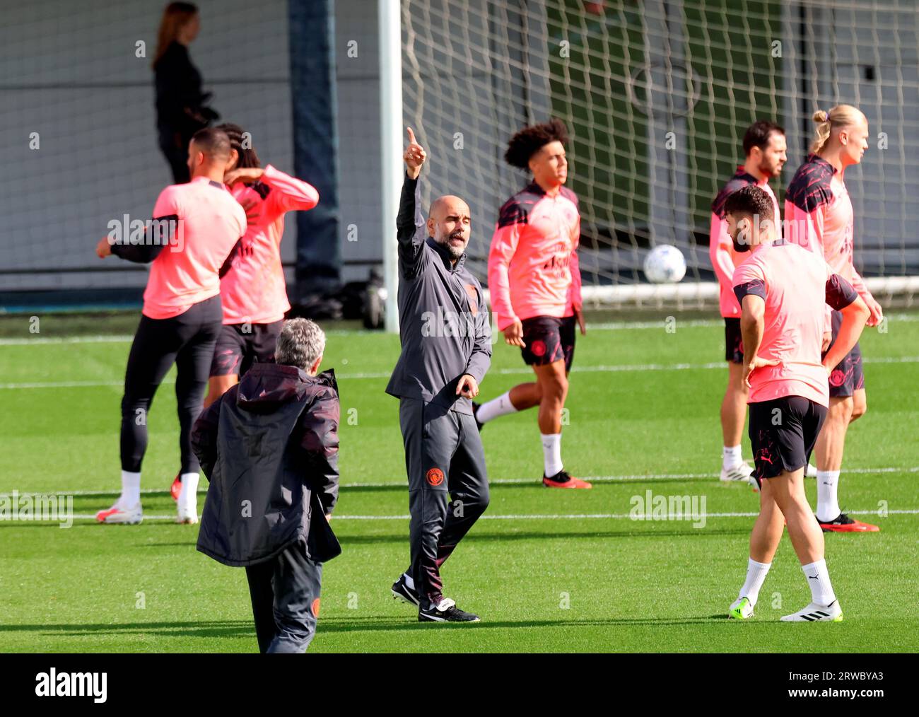 Etihad Stadium, Manchester, UK. 18th Sep, 2023. Manchester City manager ...