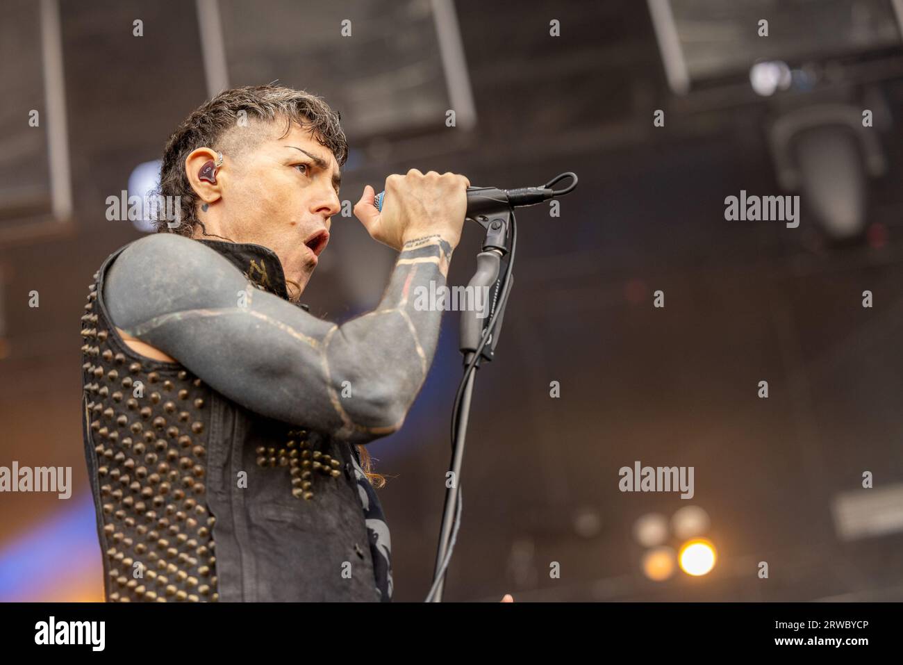 Chicago, USA. 17th Sep, 2023. Davey Havok of AFI during Riot Fest Music ...