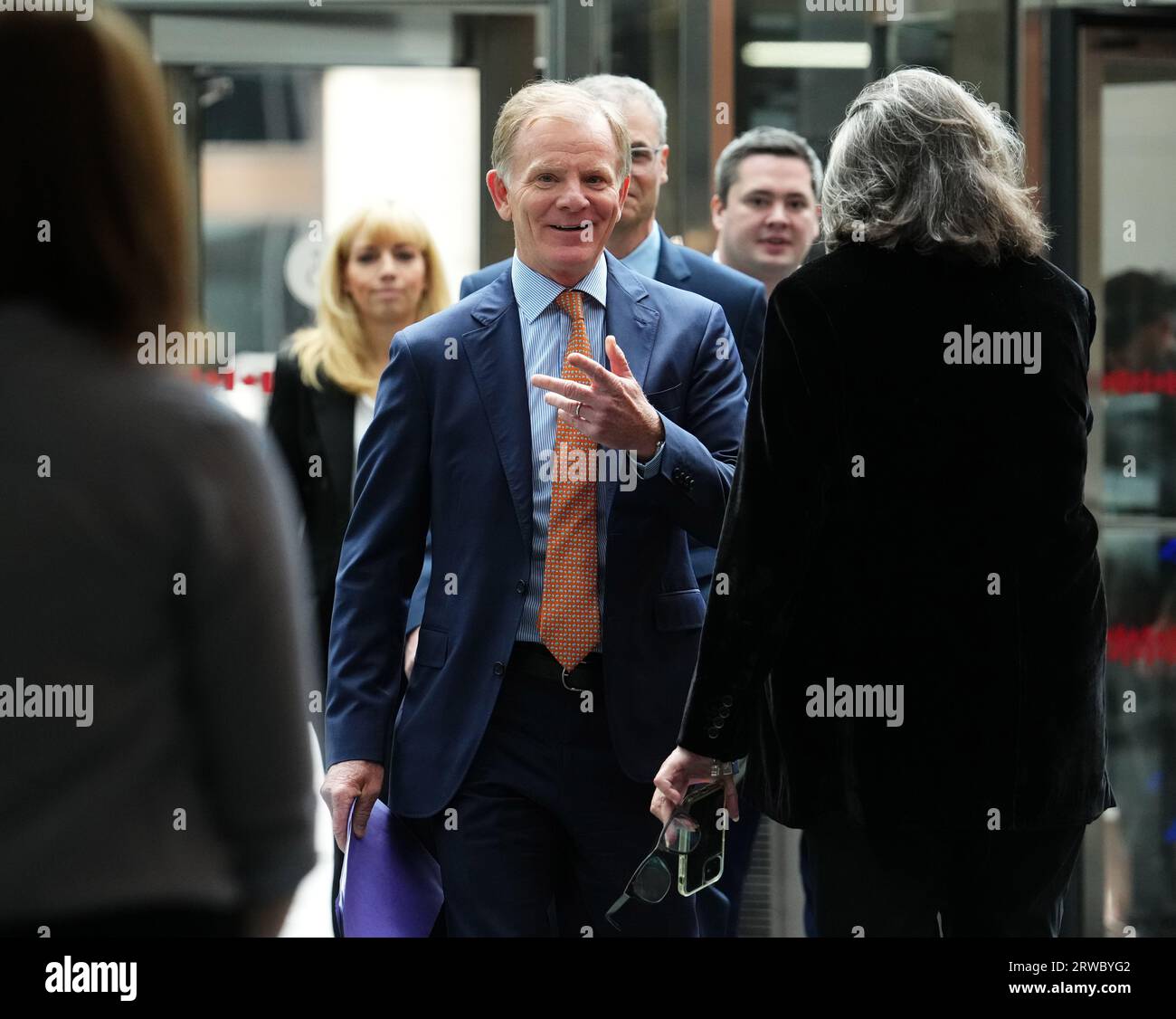Ottawa, Canada. 18th Sep, 2023. Metro CEO Eric La Flèche arrives for a ...