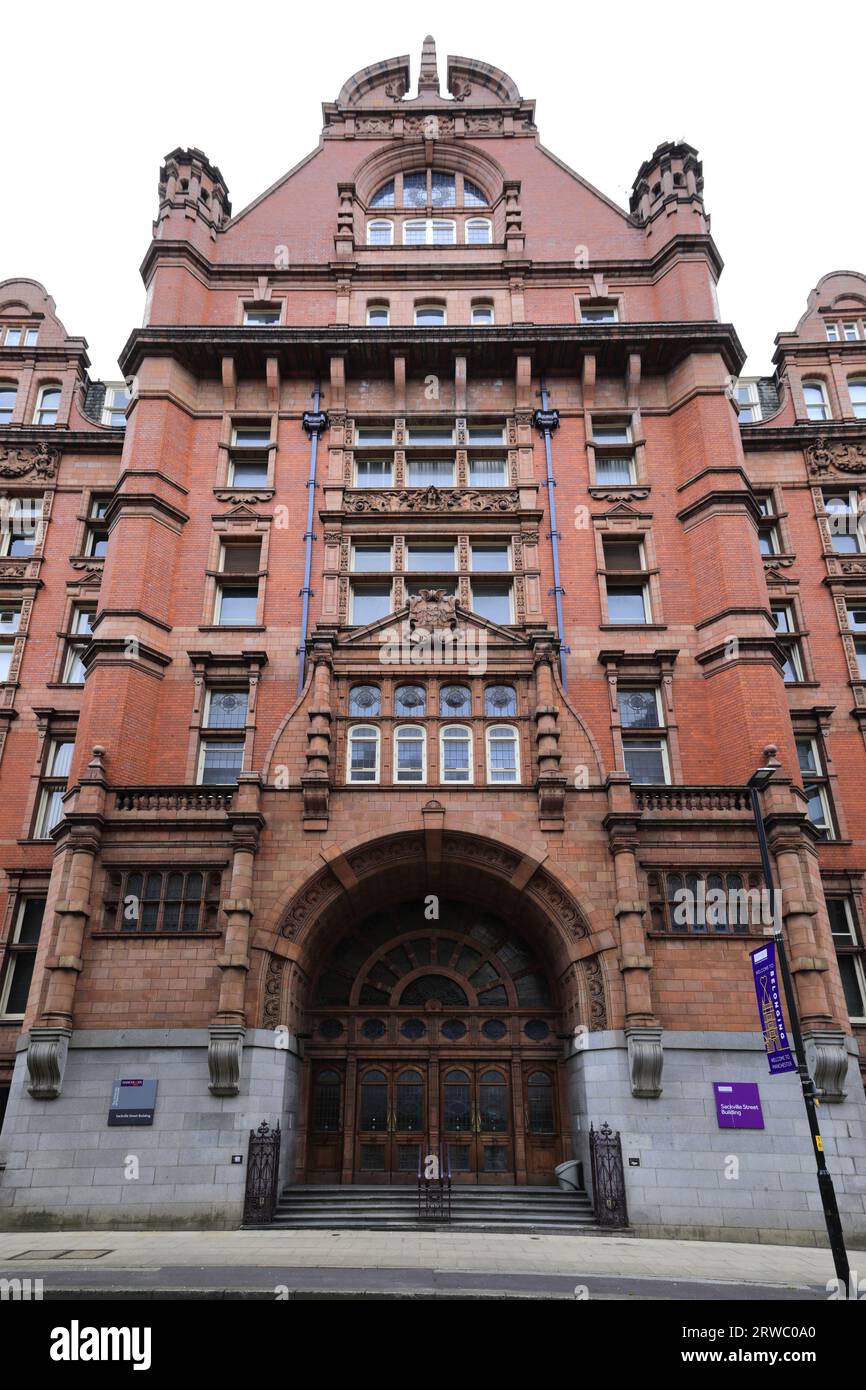 The university of Manchester building, Sackville Street, Manchester ...