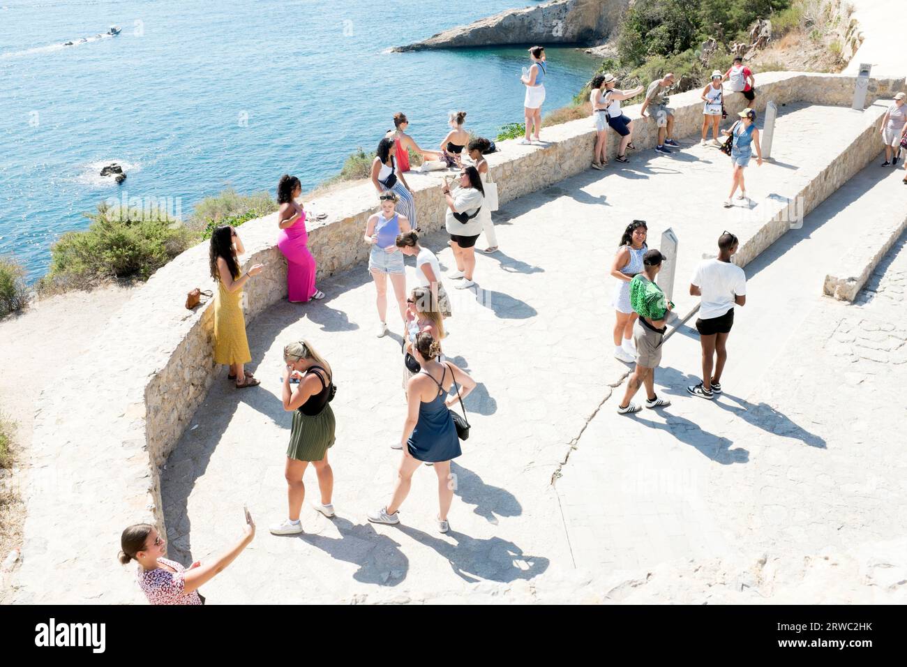 Group tourist tourists tourism town hi-res stock photography and images ...